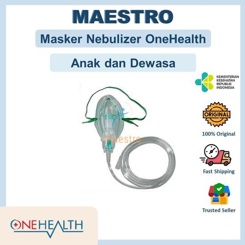 Jual Masker Nebulizer OneHealth Anak Dewasa Child Adult M L XL Nebu ...