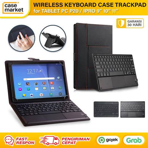 Jual Tablet PC P20 iPro 9 10 11 inch Wireless Keyboard Case Stand ...