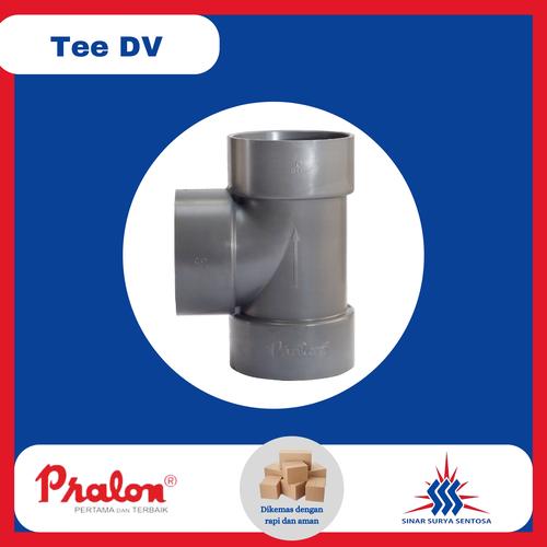 Jual Fitting PVC Tee DV Pralon 3"x2"- 8"x4" (Sambungan Pipa PVC) - 8" x ...