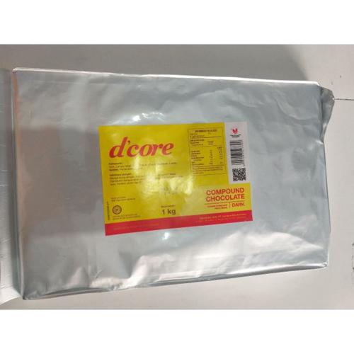 Jual Cokelat Compound dcore 1 kg DCC Coklat d'core Makassar Dark ...