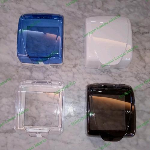 Jual COVER WATERPROOF 1 GANG NERO PENUTUP STOPKONTAK SAKLAR - Putih ...