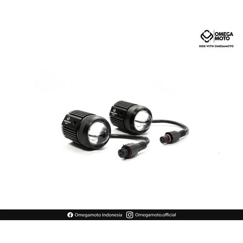 Jual Omegamoto Led M1 30watt by Senlo Lampu Tembak Laser Putih Kuning ...