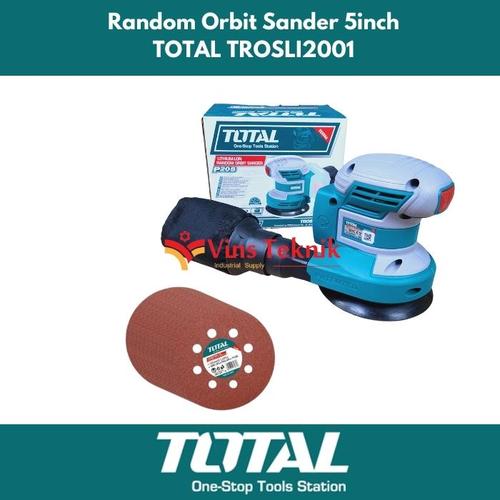 Jual mesin amplas baterai cordless Random Orbit Sander TOTAL TROSLI2001 ...