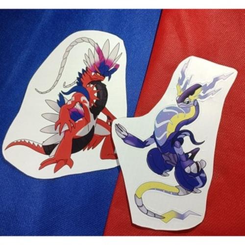 Jual Sticker "Koraidon & Miraidon" (Pokemon Scarlet & Pokemon Violet ...