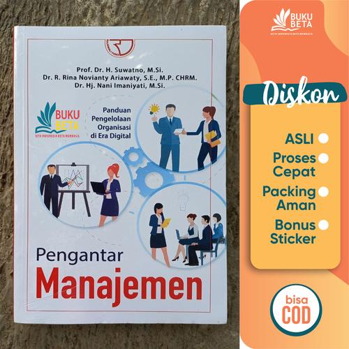 Promo Pengantar Manajemen - Suwatno - Kab. Sleman - Buku Beta | Tokopedia