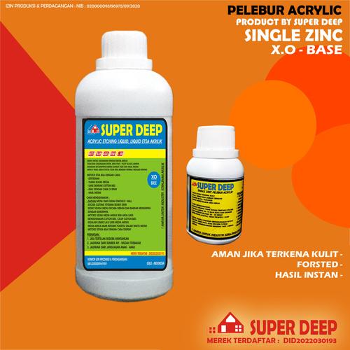 Jual SUPER DEEP SINGLE ZINC, Acrylic Etching Liquid, Cairan Etsa Akrilik - 550ml - Kab ...