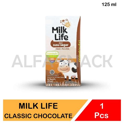 Jual Susu UHT Milk Life Kemasan 125 ml | Coklat Strawberry Vanilla - Chocolate - Kab. Sidoarjo ...