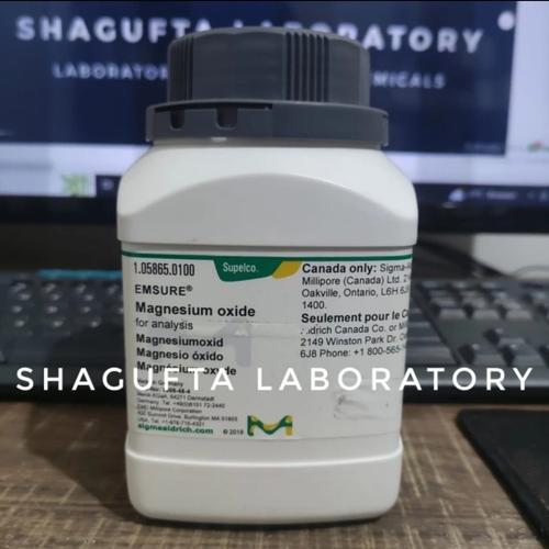 Jual Magnesium Oxide PRO ANALIS / MAGNESIUM OKSIDA 1Gram - MERCK 105865 ...