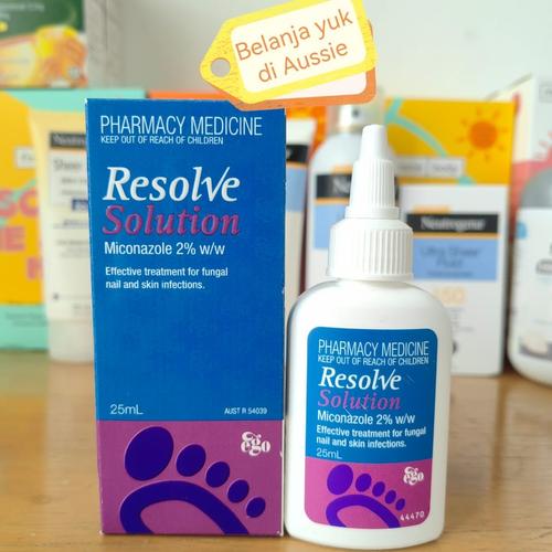 Jual Resolve Solution for Fungal Nail and Skin Infections 25mL Australia - Jakarta Utara ...