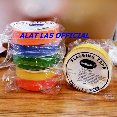 Jual Flagging Tape Besgard 1 x 50 Mtr / Pita Survey Besgard / Flaging Tape - Putih - Jakarta ...