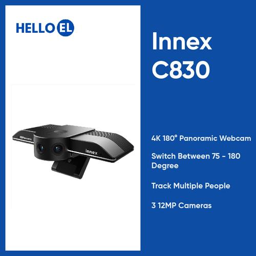 Jual Innex C830 4K 180 Degree Angle Switch Panoramic Pro Webcam - Kota ...