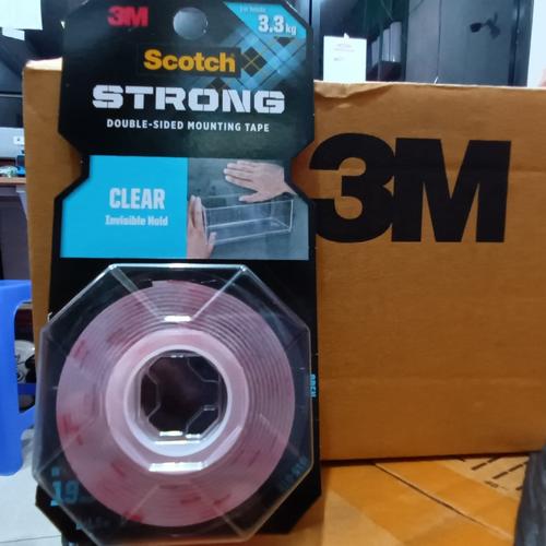 Jual Double Tape 3M Scotch 100% Original USA Clear Mounting Tape - CLEAR - Jakarta Barat - Dunia ...