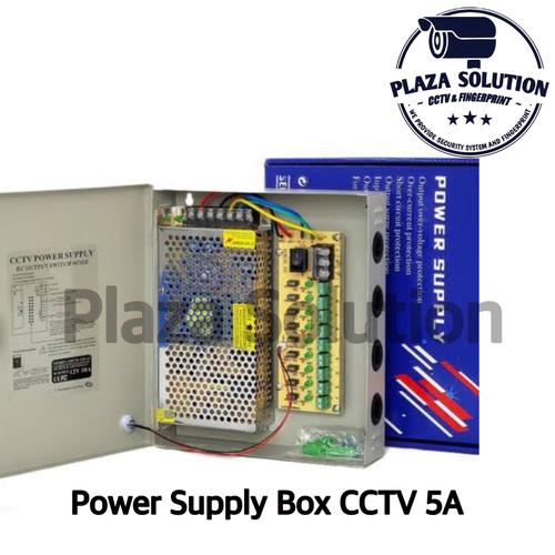 Jual Power Supply Box 12v 5A power Supply CCTV - Kota Makassar - Plaza ...