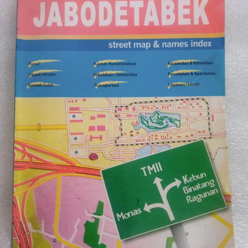 Jual Buku JABODETABEK street map & index - Kota Tangerang Selatan ...