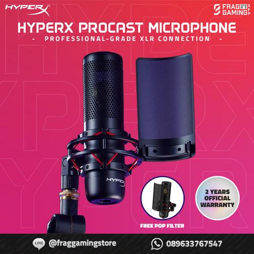 Jual HyperX ProCast / HyperxProcast Mic Large Microphone Condenser XLR - Jakarta Utara - FRAG ...