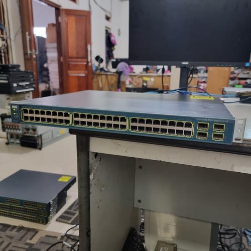 Jual Cisco WS-C3560-48PS-S Catalyst 3560 48-Port POE 4Sfp Managed ...