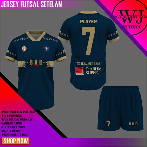 Jual JERSEY SEPAKBOLA FULL PRINTING COSTUM DESIGN WJ 103 - S, BAJU ONLY ...