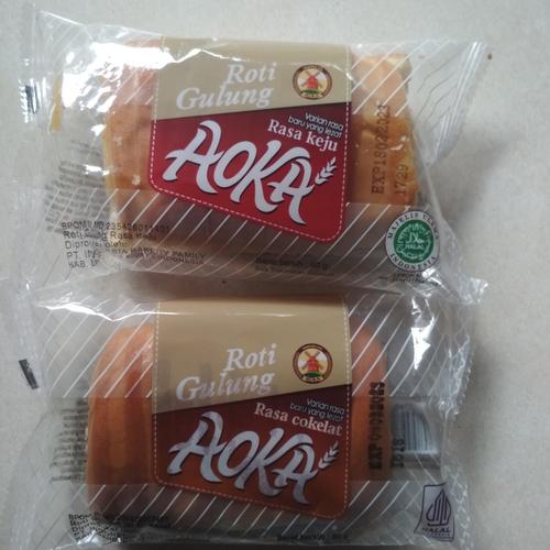 Jual Roti Gulung AOKA aneka rasa || Roti lembut enak dan bergizi - Rasa ...