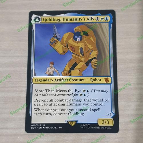 Jual Goldbug, Humanity's Ally / Goldbug, Scrappy Scout BRO - MTG ...