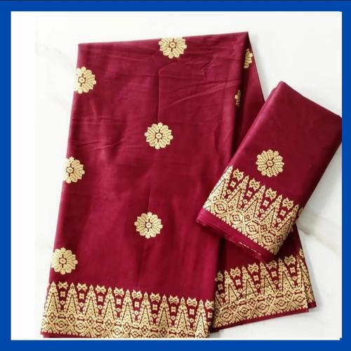 Jual kain batik prada ashanty merah maron - Kota Pekalongan - kain ...