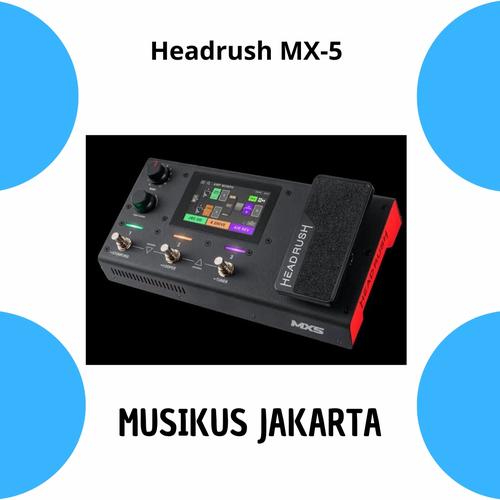 Jual Headrush mx5 / efek gitar / effect head rush mx5 / headrush mx-5 ...