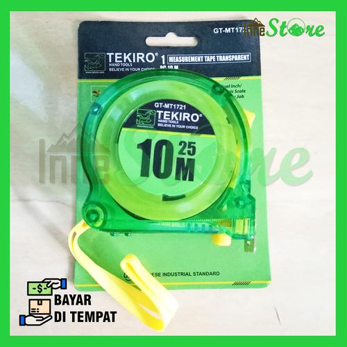 Jual TEKIRO METERAN TRANSPARAN 10 METER /METERAN / TOOLS - ALAT ...