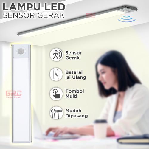 Promo Lampu LED Sensor Gerak Motion Light Lampu Tidur Tempel Dinding ...