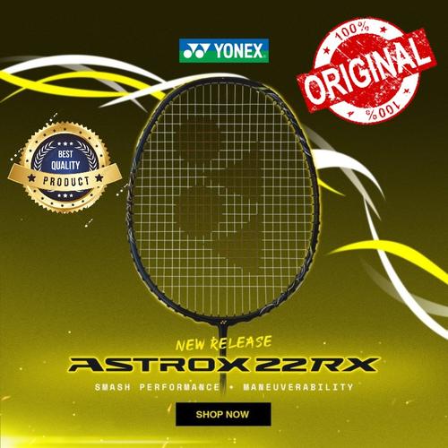 Jual New Color ORI Raket Bulutangkis Yonex Astrox 22 RX Black Gold 2F ...