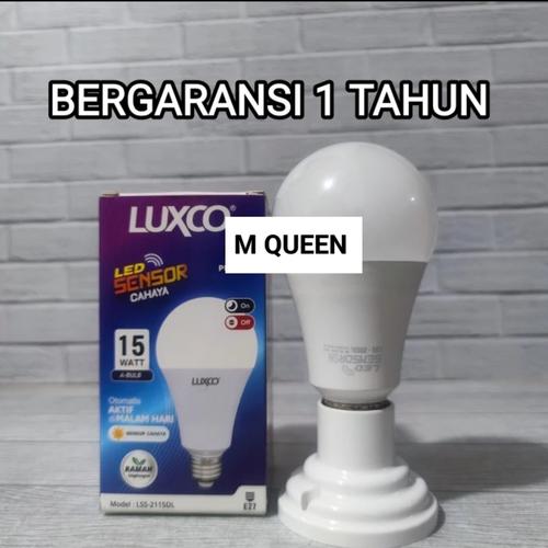 Jual LUXCO LAMPU LED SENSOR CAHAYA 15W CAHAYA PUTIH LIGHT SENSOR - Kota Tangerang Selatan - M ...