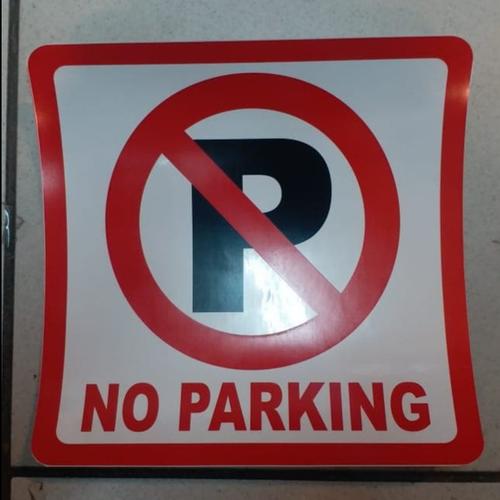 Jual STICKER K3 RAMBU DILARANG PARKIR uk 15x20cm - Jakarta Barat ...
