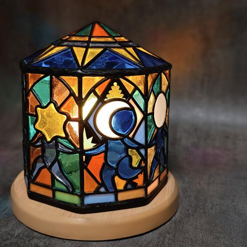 Jual Merry-Go-Round Stained Glass Lamp - Kota Tangerang Selatan ...