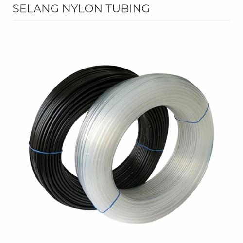 Jual selang nylon taiwan 6 x 4 mm 100m per roll 6mm 100 meter m nilon ...