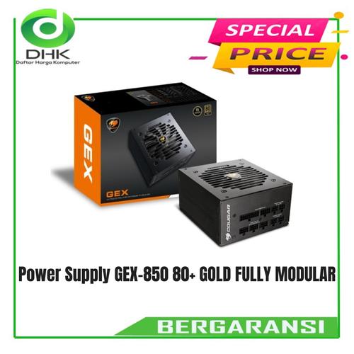 Jual Power Supply GEX-850 80+ GOLD FULLY MODULAR - Jakarta Pusat - daftar harga komputer | Tokopedia