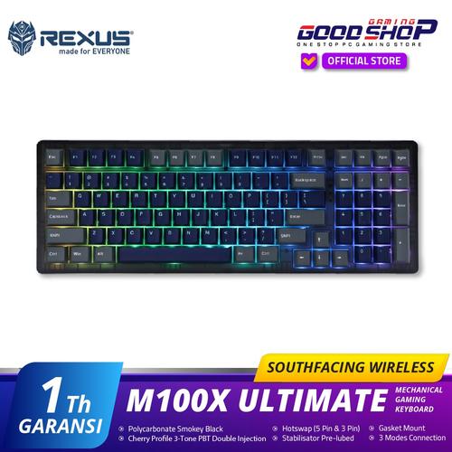 Promo Rexus Daxa M100X Ultimate Southfacing Wireless - Gaming keyboard ...