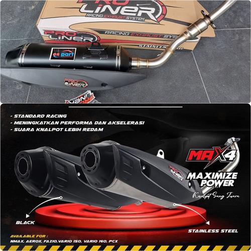 Jual Knalpot Proliner nmax Aerox PCX Vario 160 Fazio max4 pro liner - Kab. Bekasi - eRpart ...