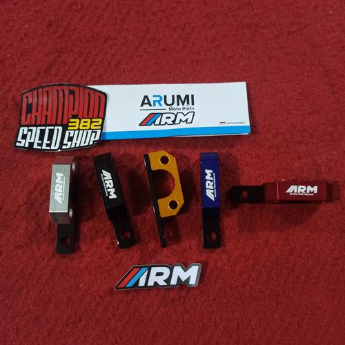 Jual Bracket Breket Selang Rem Arumi ARM Universal Motor Yamaha Honda ...
