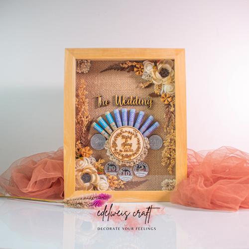 Jual Frame Mahar / Figura Mahar / Frame Pernikahan / Frame Rustic ...