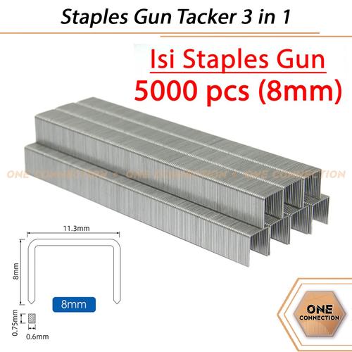 Jual Staples Tembak Staples Steples Gun Tacker 3 in 1 Tembak Kayu Jok ...