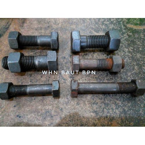 Jual Baut & nut grade 8.8 M20, M22 & M24 HITAM - M20 X 70 - Kota ...
