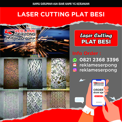 Jual laser cutting plat besi - Kota Tangerang Selatan - LASER CUTTING ...