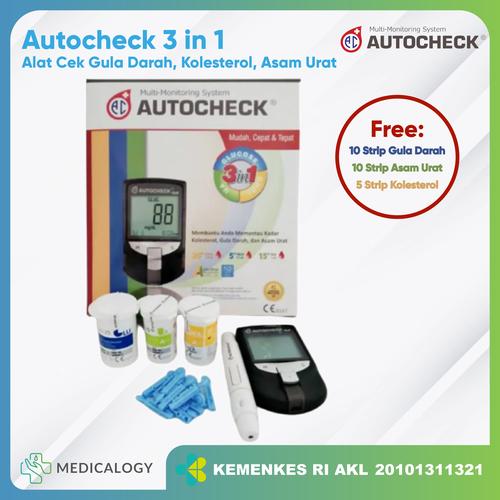Jual Autocheck Alat Cek Darah 3 in 1 - Jakarta Timur - Medicalogy ...