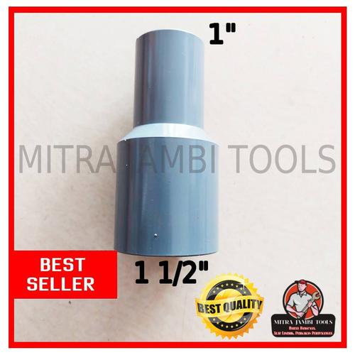 Jual TURUNAN PIPA 1 1/2" X 1" AW POWER TEBAL / REDUCER PIPA PVC AW ...