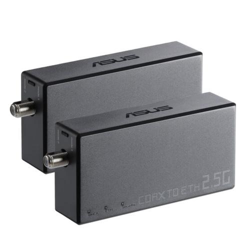 Jual ASUS MA-25 MoCA 2.5 Coaxial to Ethernet Internet Adapter 2 Pack ...