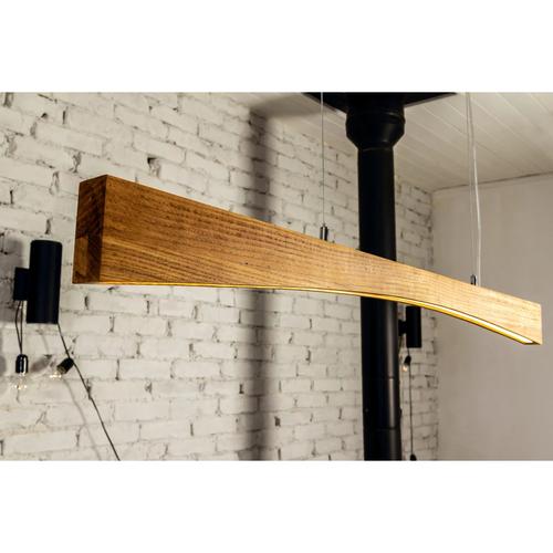 Jual Inlight Pendant Lamp Linear 5 - Lampu gantung kayu solid - 100 cm ...