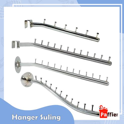 Jual Hanger Suling Lurus Tekuk Belalai 12 Titik Stainless Pipa Dinding ...