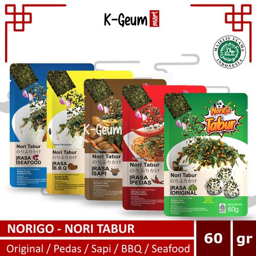 Jual NORIGO Nori Tabur Rumput Laut Panggang | Abon Nori 60 gram ...