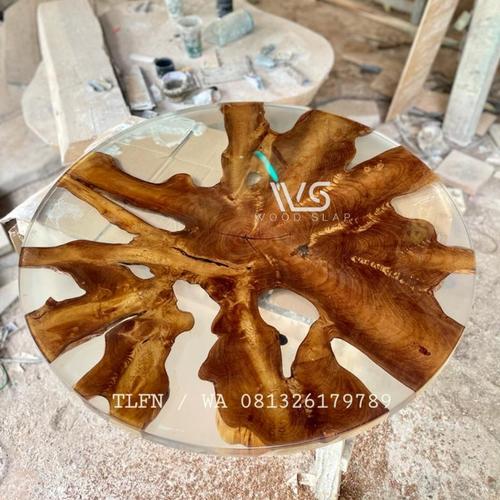Jual Meja Resin Jati Coffee Table Jati Resin Epoxy - Kab. Jepara ...