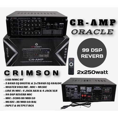 Jual AMPLIFIER CRIMSON CR-AMP ORACLE PROFESSIONAL AMPLI - Jakarta Barat ...