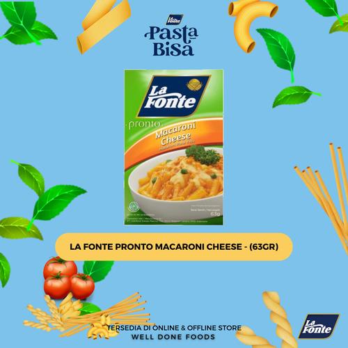 Jual La Fonte Pronto Macaroni Cheese 63gr - Kota Denpasar - Well Done ...