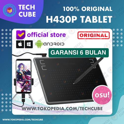 Jual H430P Digital Graphic Drawing Pen Tablet Design Gambar OSU Alt ...